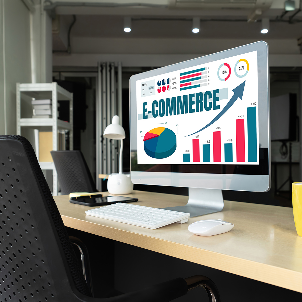 Interactive E - Commerce | e-commerce package | E-commerce